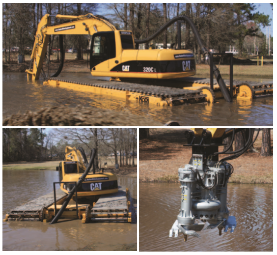 Floating Marsh Buggy Dredgers $1,325,000